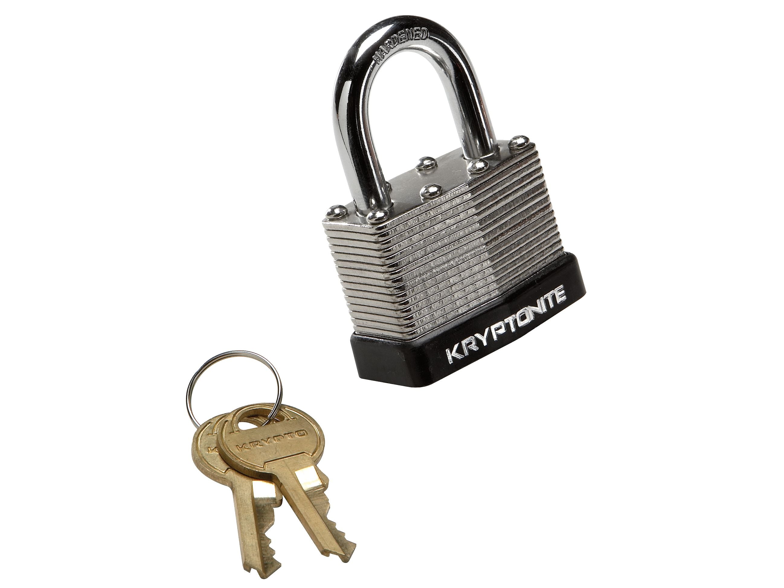 Kryptonite Laminated Steel Padlock with Flat Key